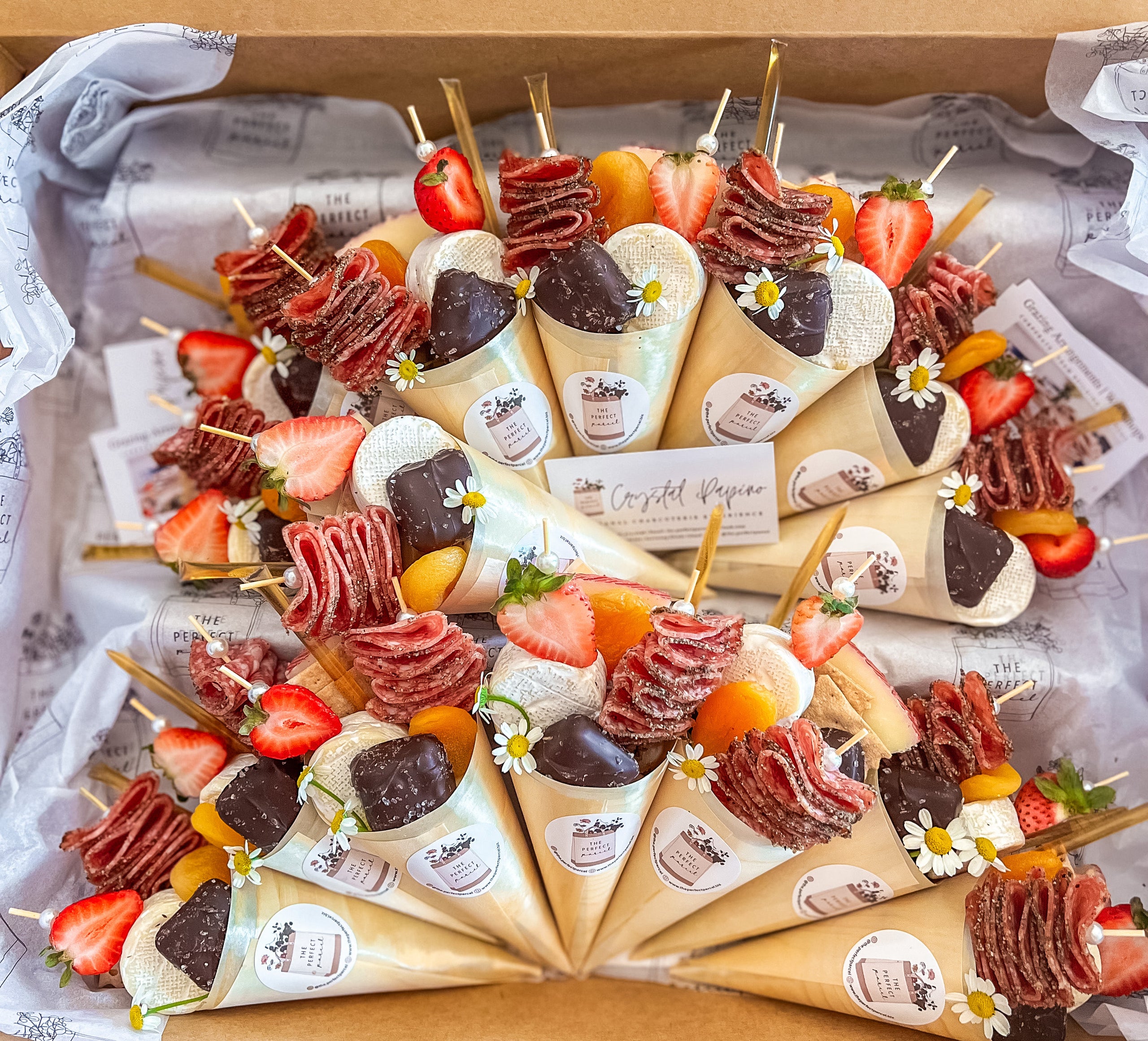 charCUTIE Cones or Cups (Sets of 10) | The Perfect Parcel LLC